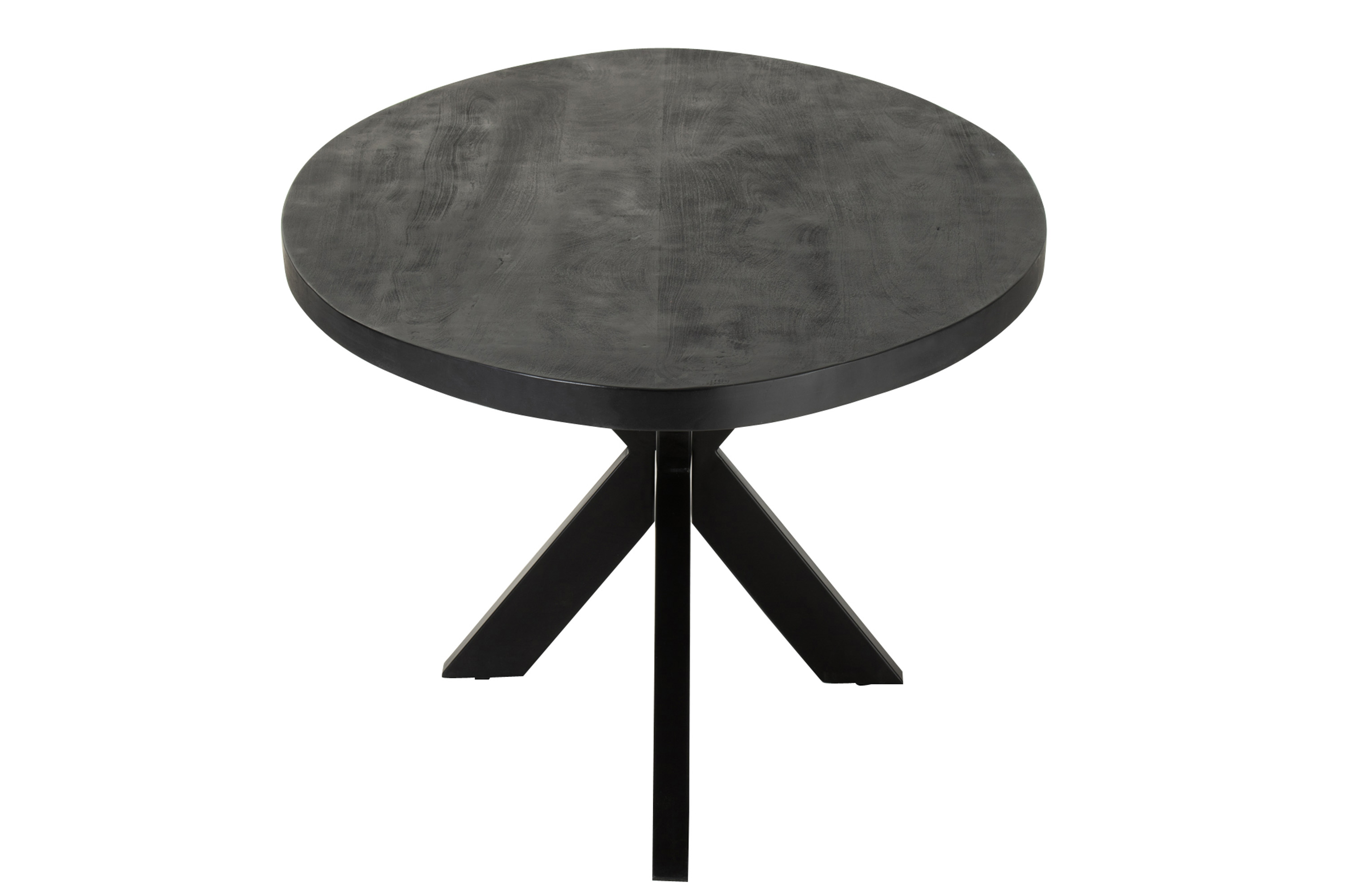 TAFEL OVAAL ZWART OVALE EETTAFEL Gerard J-Line | LIVING-shop, stijlvol ...