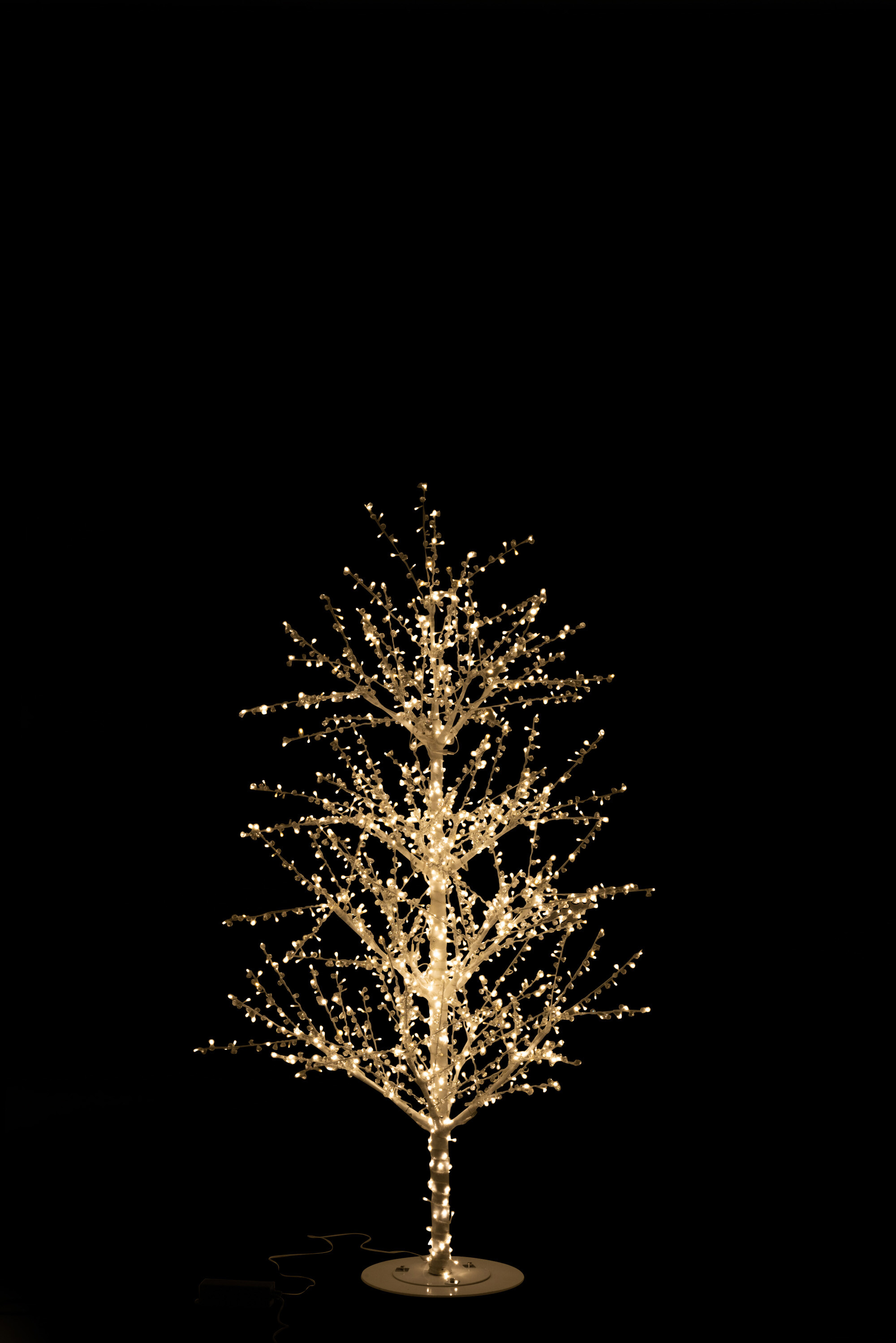 Kerstboom kaal LED met parels bij LIVING-shop, stijlvol wonen