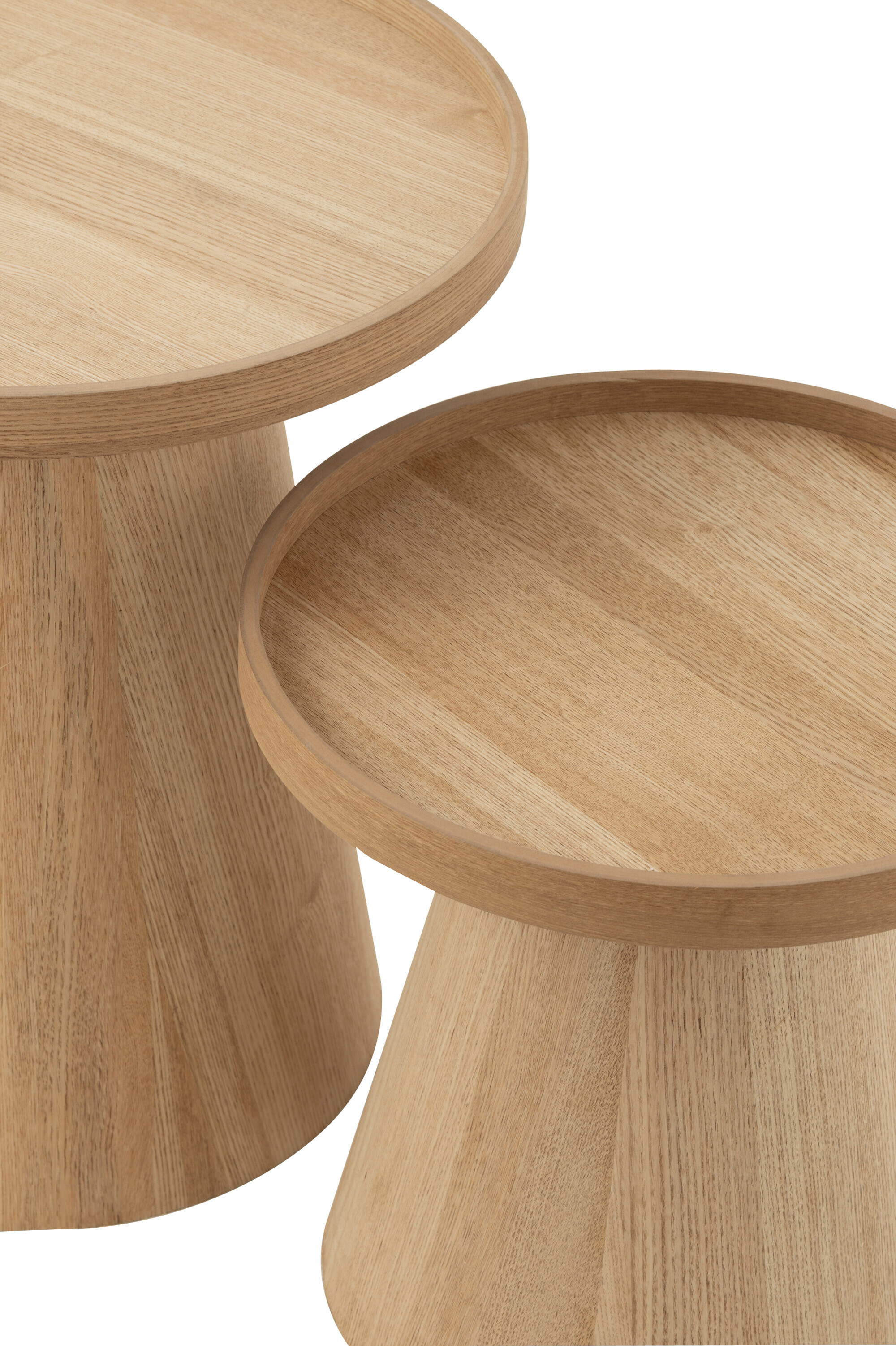 Ronde houten Bijzettafels LOTUS online kopen | LIVING-shop, stijlvol ...