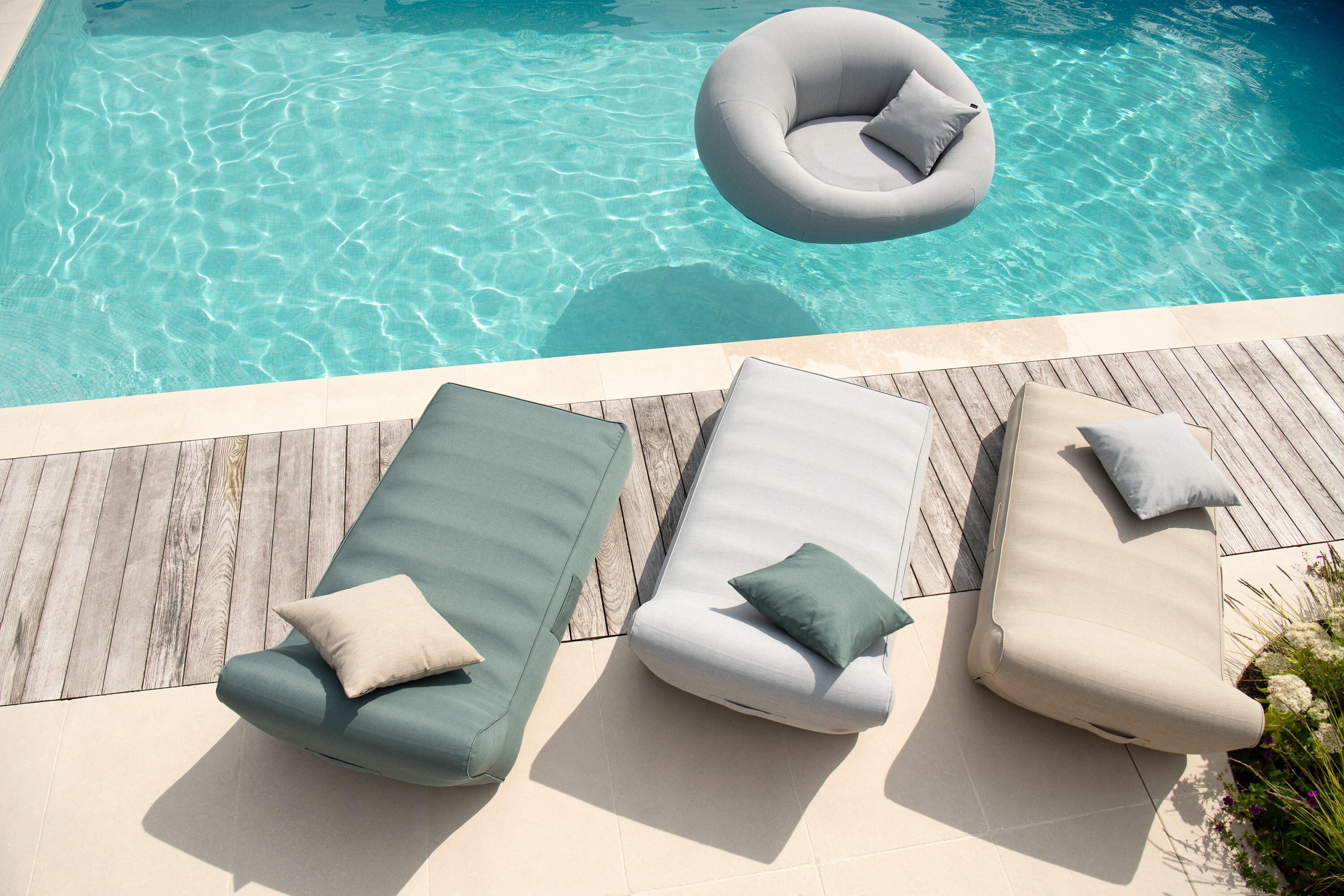 Ligzetel matras lounger Helene online kopen bij je J-LINE LIVING-shop ...