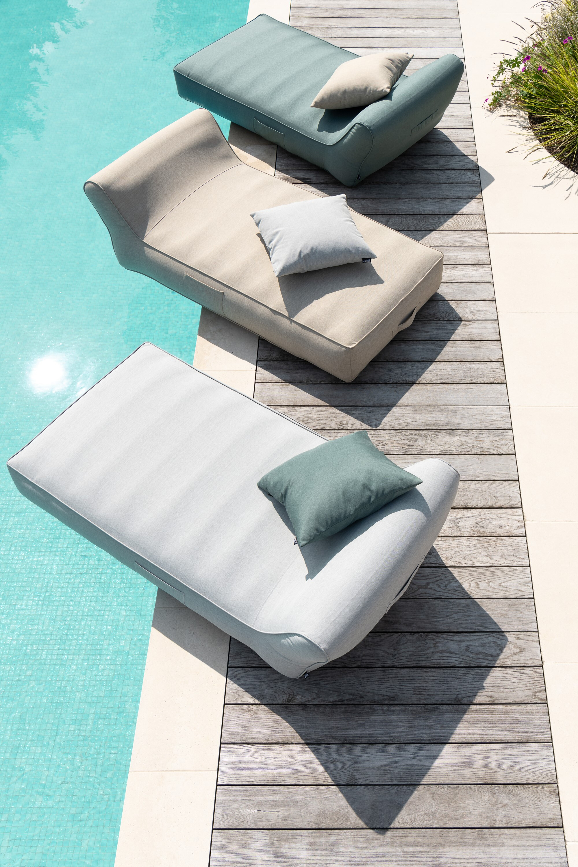 Ligzetel matras lounger Helene online kopen bij je J-LINE LIVING-shop ...
