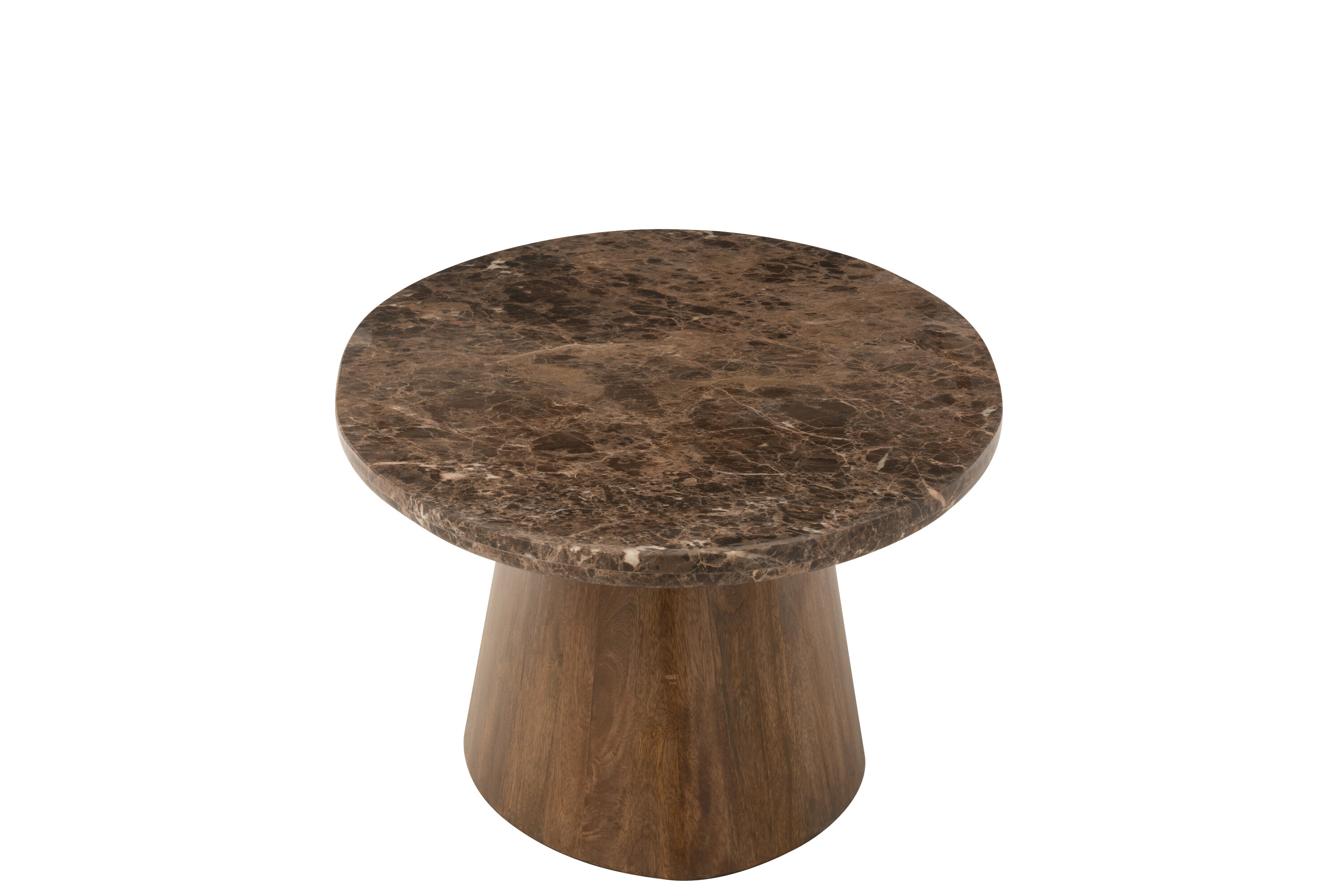 Salontafel ovaal marmer bruin van J-Line online kopen #LIVING-shop ...