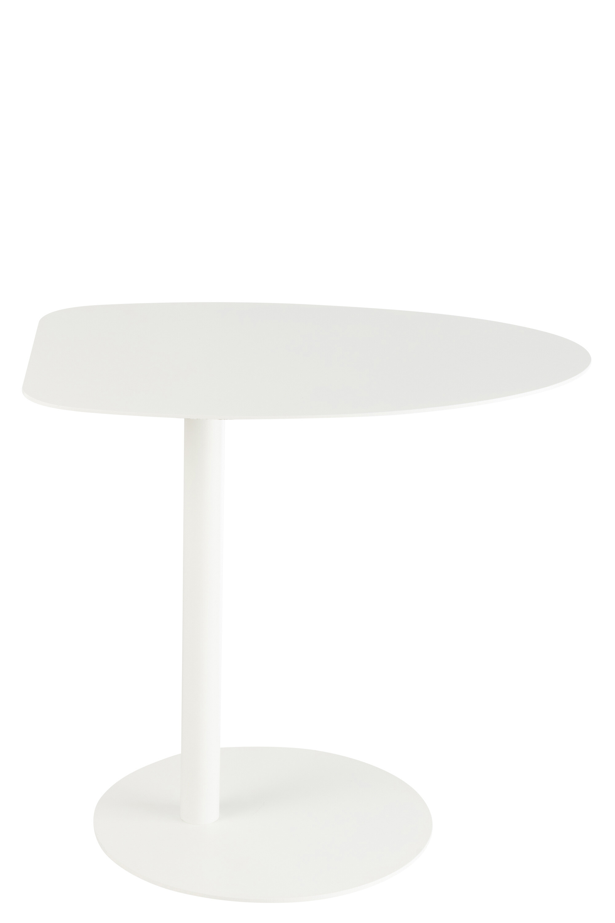 Moderne Bijzettafel Hamlet wit ice alu Ibiza kopen @ LIVING-shop ...