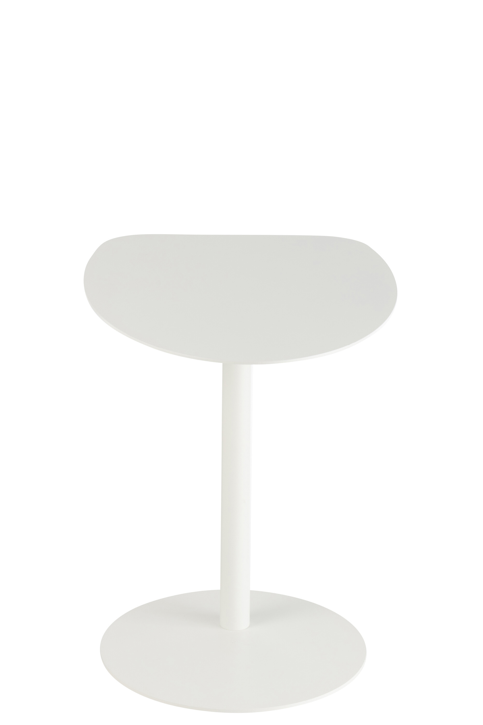 Moderne Bijzettafel Hamlet wit ice alu Ibiza kopen @ LIVING-shop ...