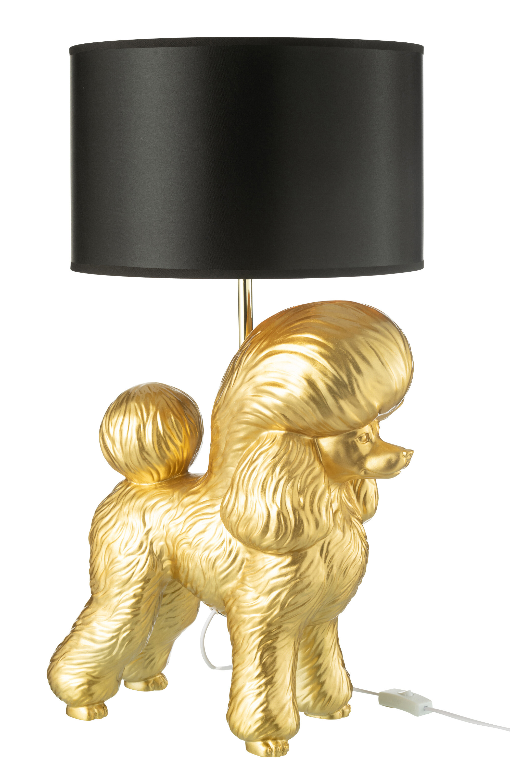 Table lamp dog Poodle J-line online store LIVING-shop.eu