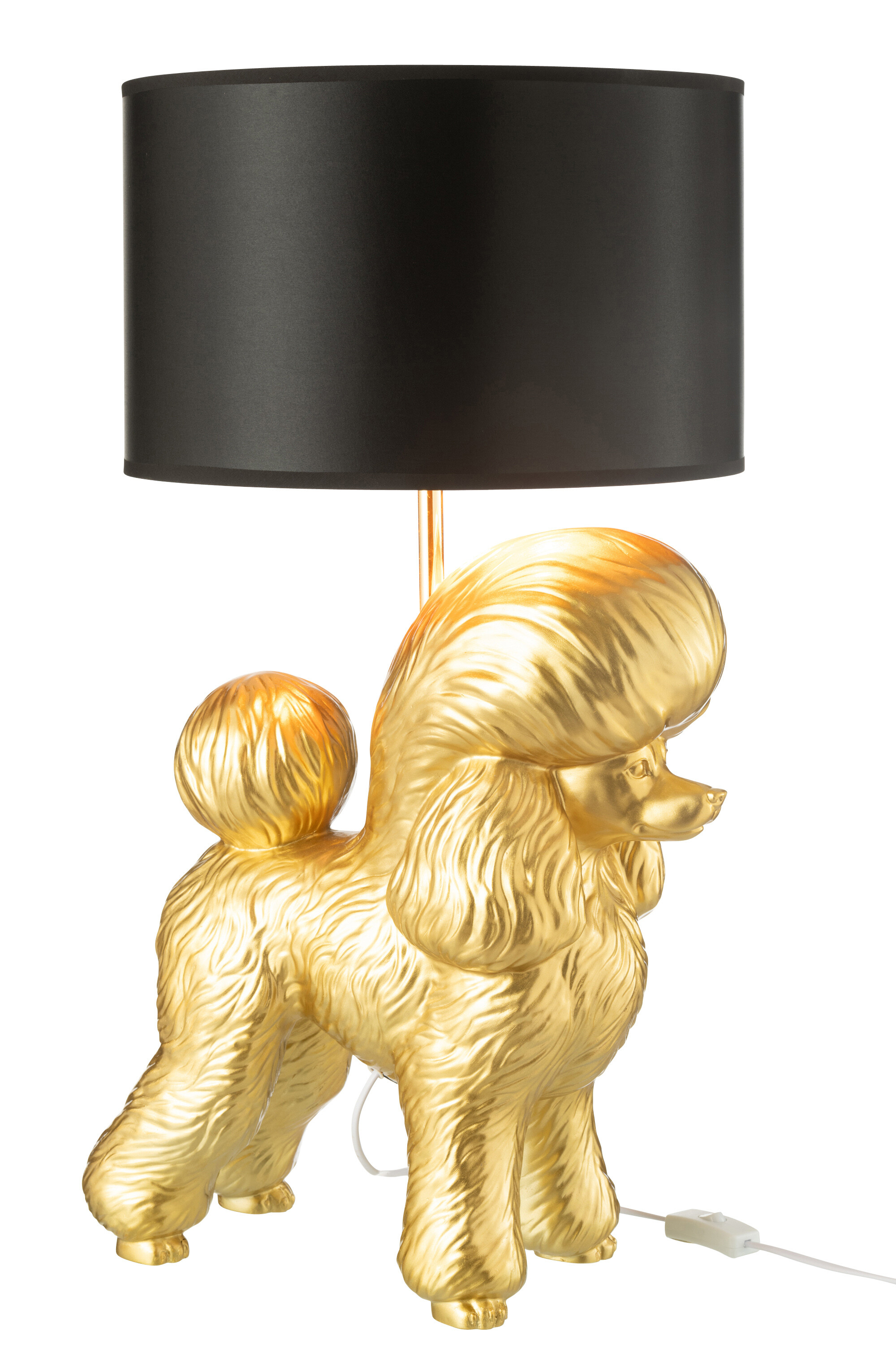 Table lamp dog Poodle J-line online store LIVING-shop.eu