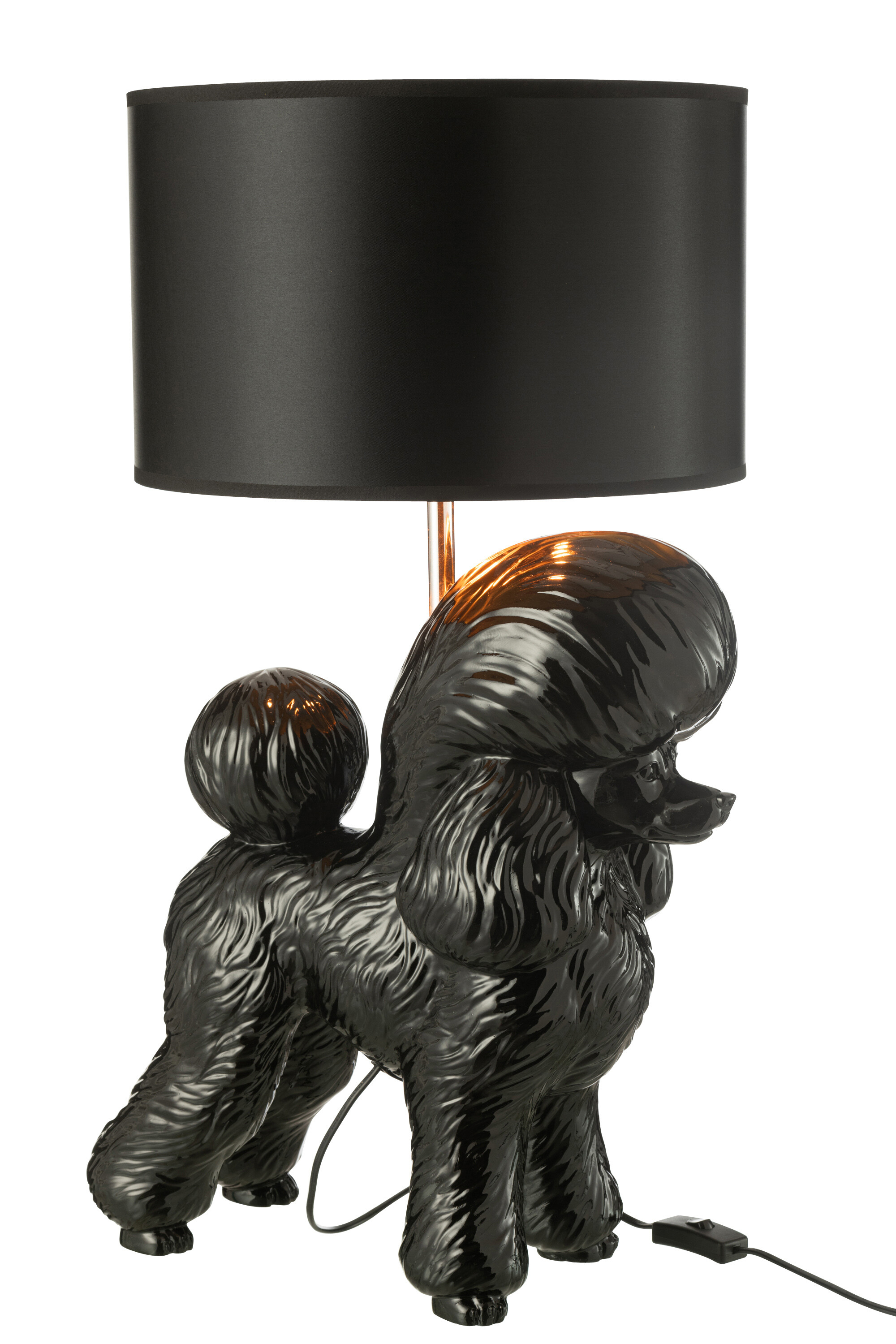 Table lamp dog Poodle J-line online store LIVING-shop.eu