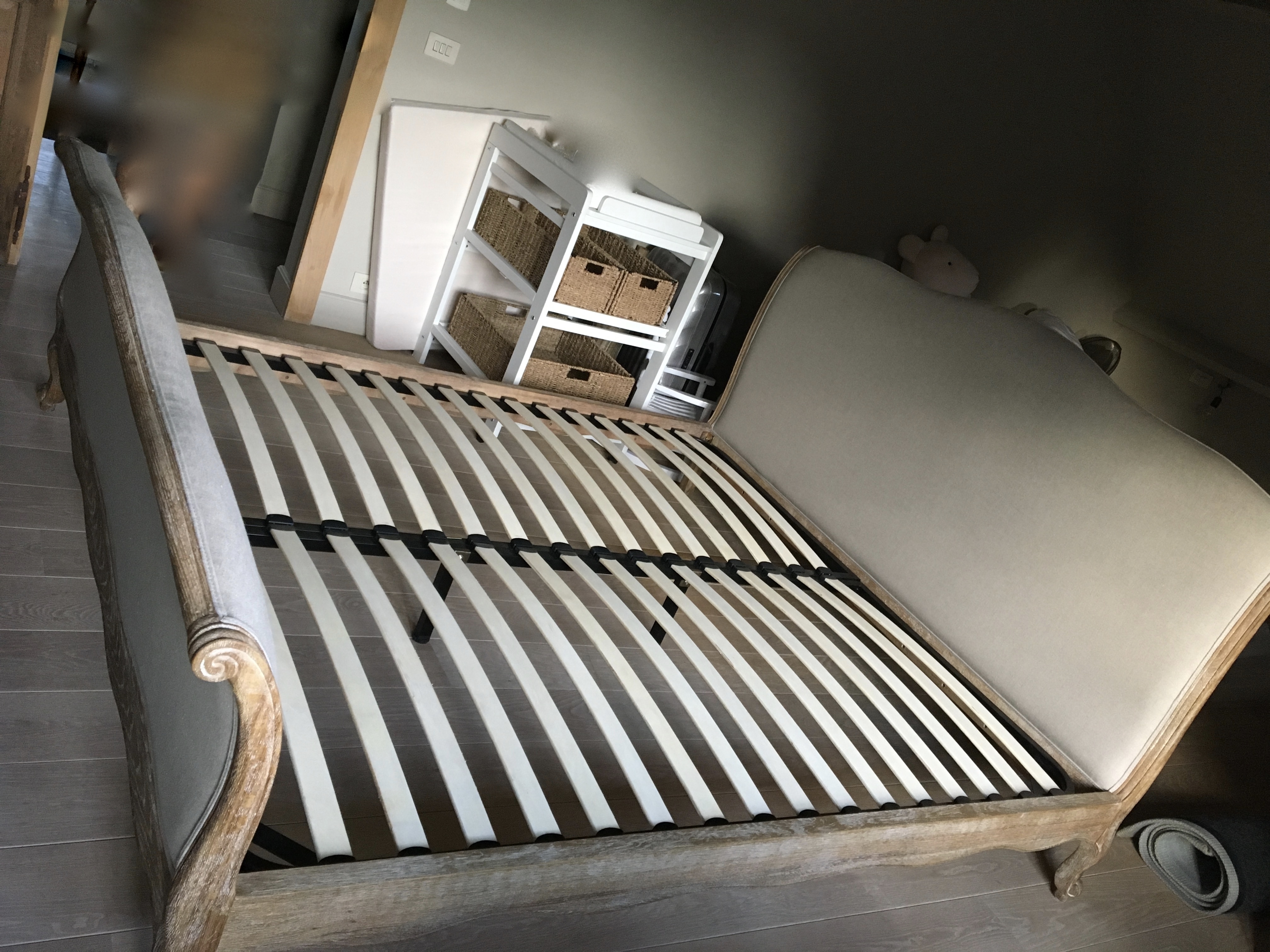 Eiken bed landelijke stijl online kopen #LIVING-shop, wonen landelijke ...