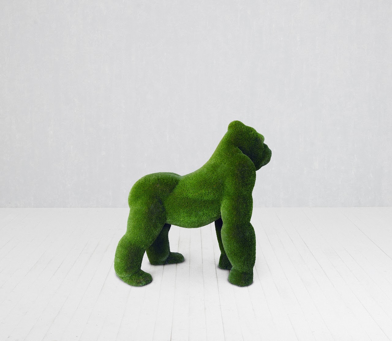 Artificial grass statues gorilla for the garden | LIVING-shop.eu ...