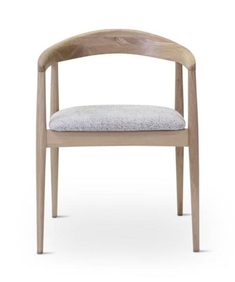 Castle Line PURA armstoelen eikenhout met kussen @LIVING-shop.be