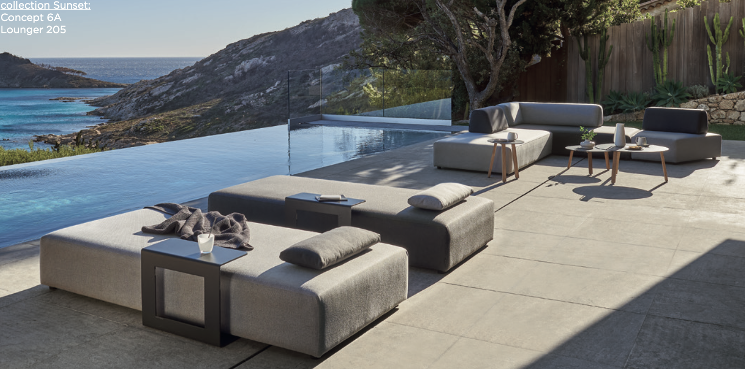 Diphano Sunset Lounger 205 @ LIVING-shop stijlvol wonen webshop