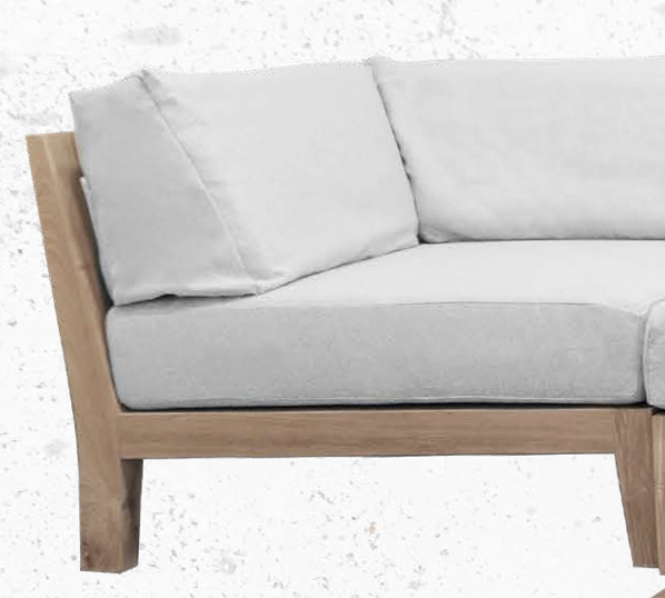 Teak outdoor lounge modular sofa sets online @ LIVING-shop.eu