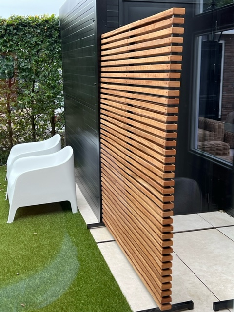 Windscherm houten tuinscherm Outdoor Living @ LIVING-shop.eu