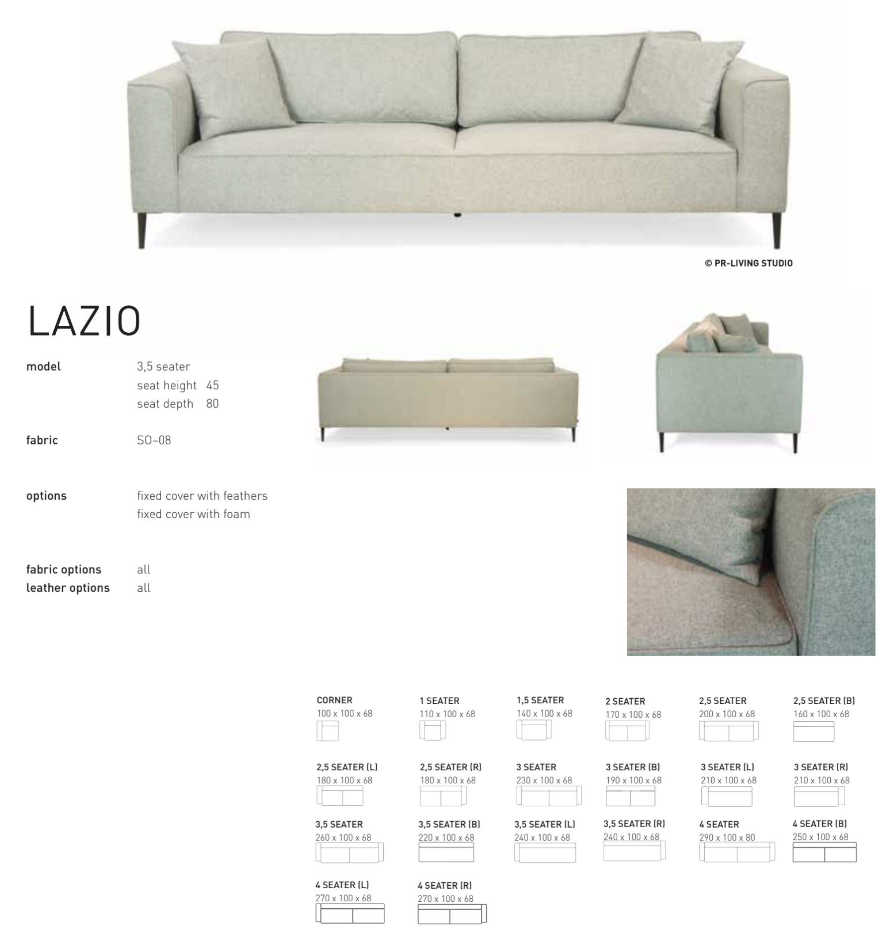 Zetels PR LIVING sofa's Lazio online kopen | LIVING-shop, stijlvol ...